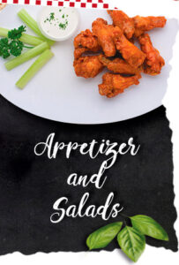 Appetizer & Salads Menu - Ninos Corner Pizza Restaurant